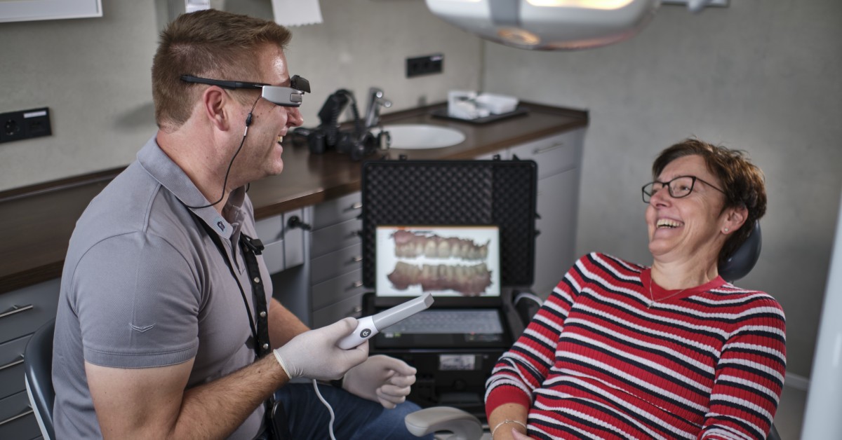 Ergänzung Chairside bei biss.art Dentallabor - biss.art